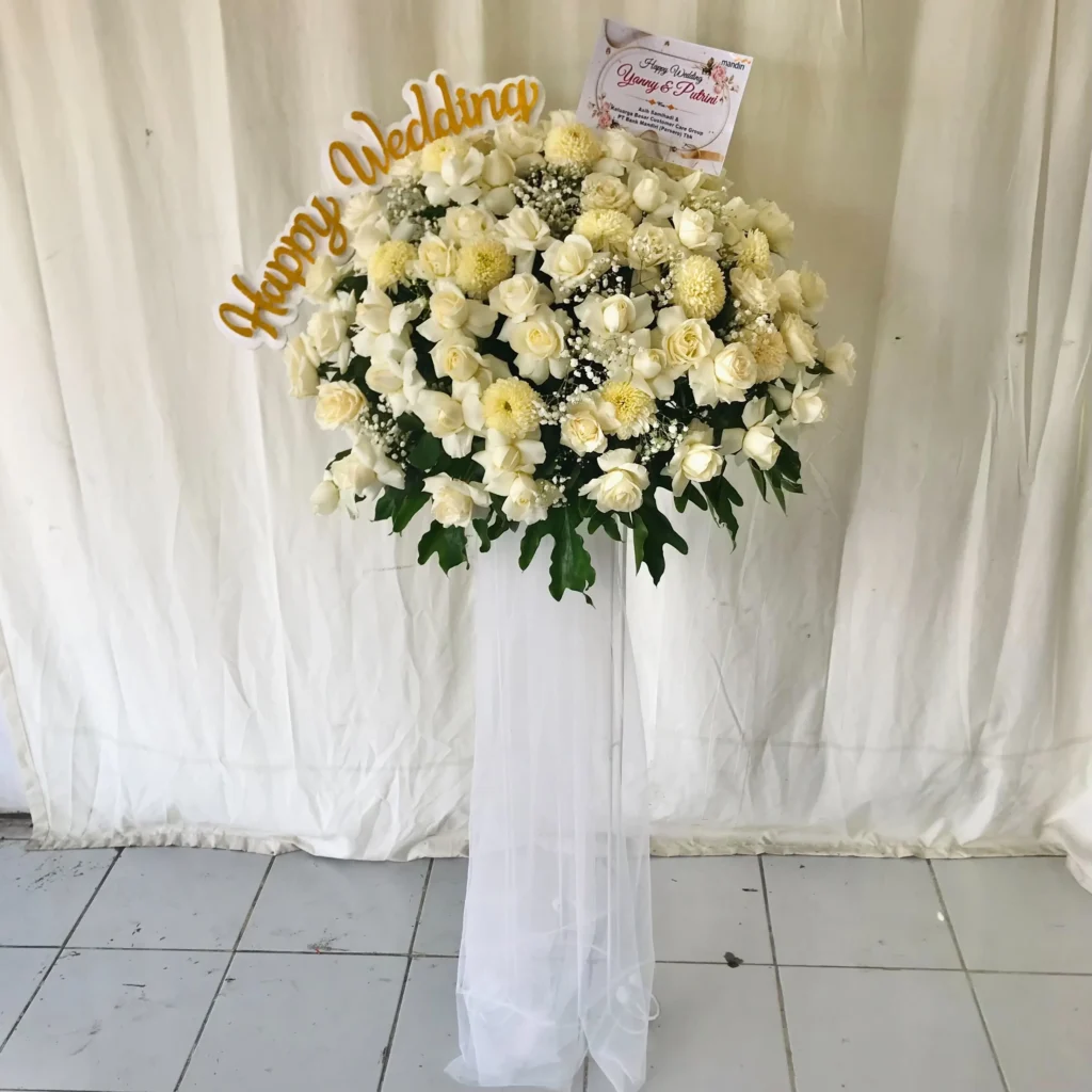 Standing Flower Wedding Bali SFW3 | Toko Bunga Rona Indah
